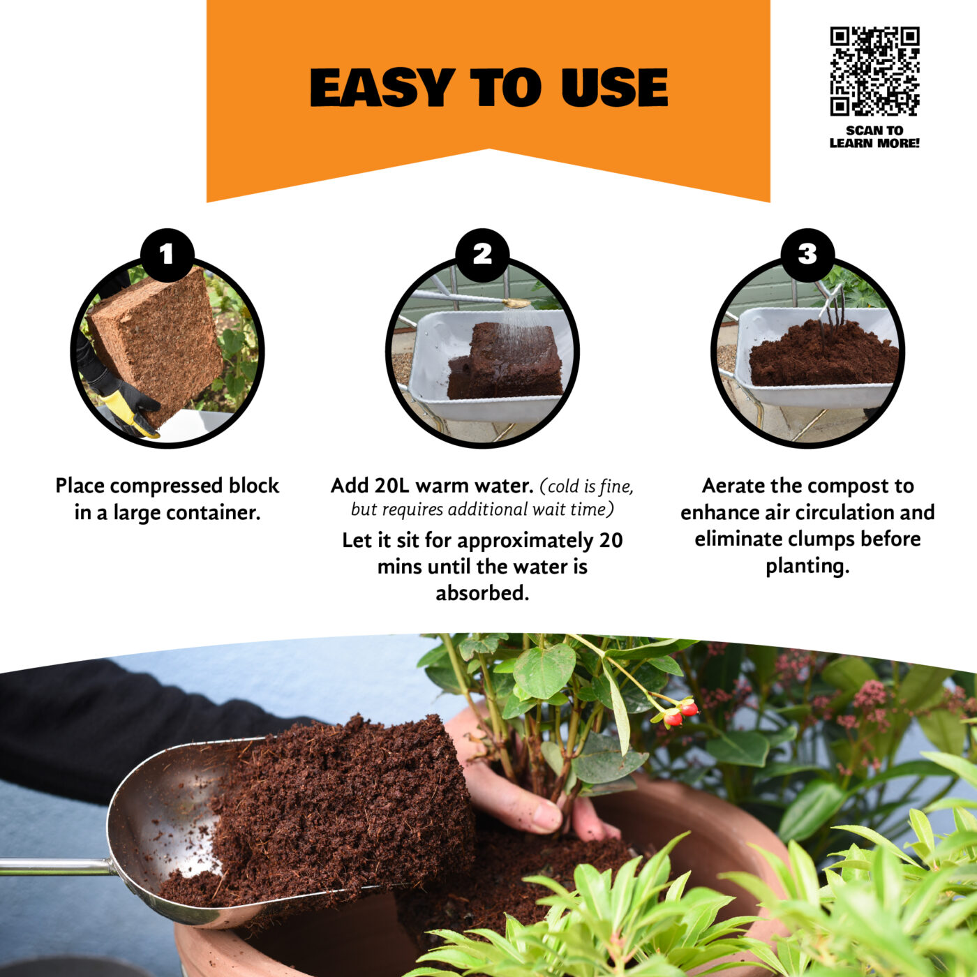 Peat Free Coir Compost | Coco soil for all gardening applications ...